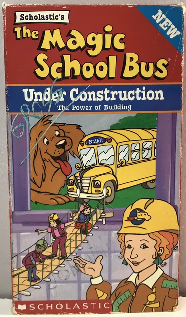 MAGIC SCHOOL BUS Under Construction VHS Video Tape BUY 2 GET 1 FREE ...