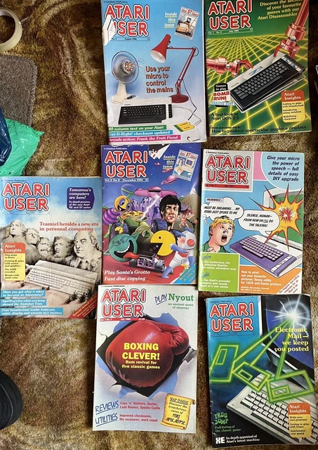 ATARI USER MAGAZINE No 1 May 1985 Vol 1 1st Edition Vol 2,3,4 See ...