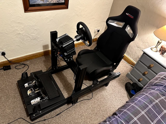 FULL VR SIM Racing Rig PS5 VR2 Fanatec GTDDPRO 8nm GT Omega Prime Lite ...