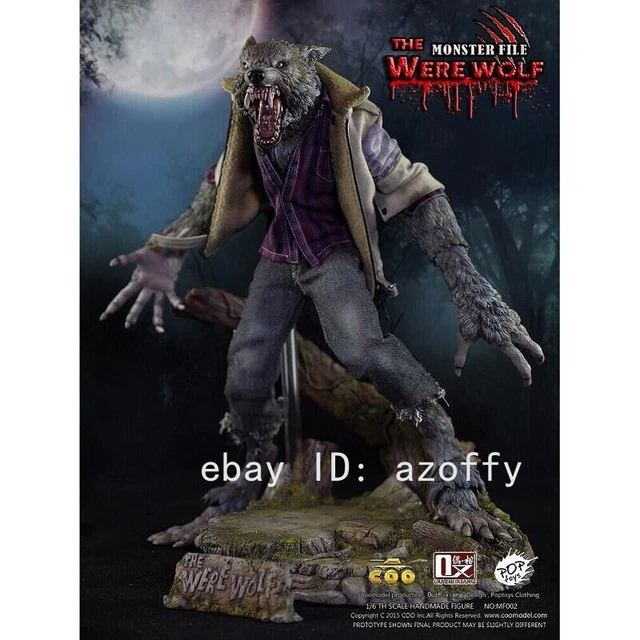 COOMODEL X OUZHIXIANG 1/6 The Werewolf MF002 Monster File Figure Model ...