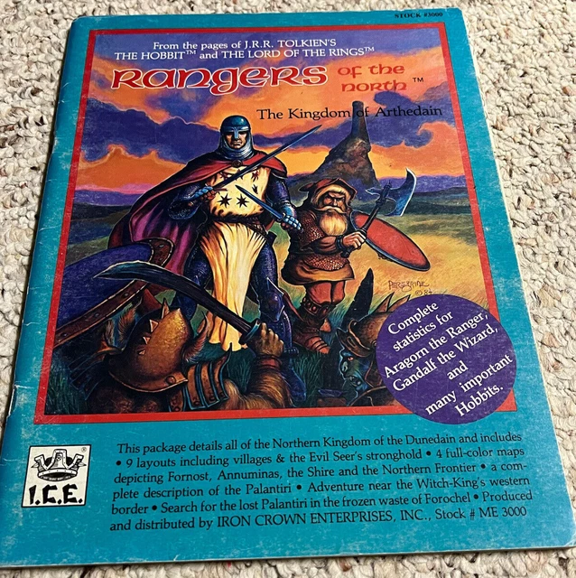 MIDDLE-EARTH ROLE-PLAYING MERP Rangers of the North kingdom of ...