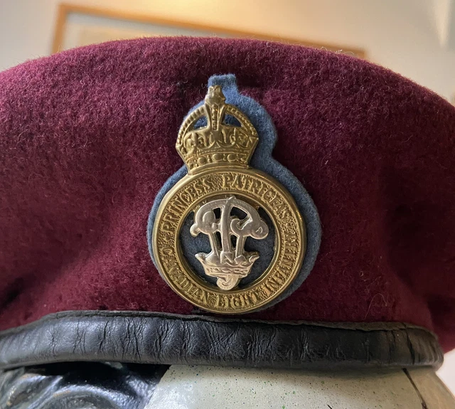 RARE VINTAGE WW2 Princess Patricia’s Canadian Light Infantry Beret ...