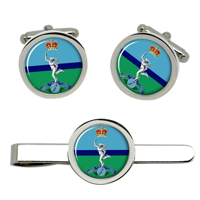 ROYAL NEW ZEALAND Corps of Signals, new zealand Army Cufflinks and Tie ...