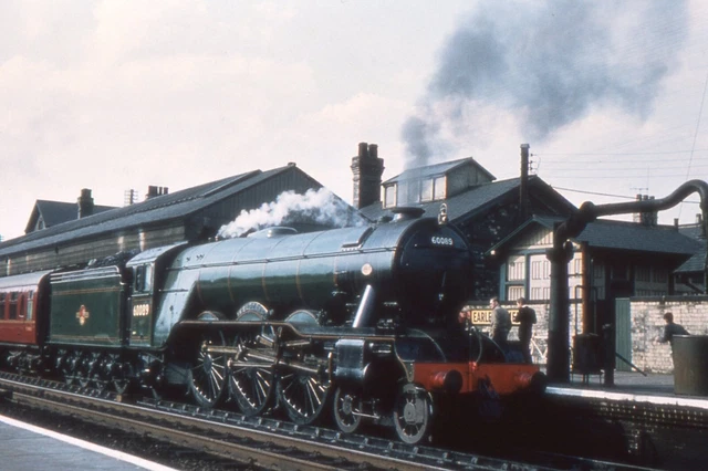 35MM RAILWAY SLIDE: COLOUR-RAIL: BRE 333: CLASS A3: 60089 FELSTEAD £2. ...