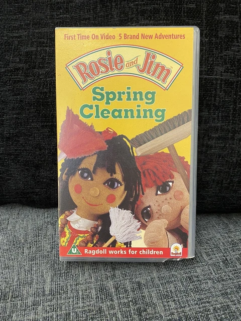 ROSIE & JIM - Spring Cleaning Rare Childrens VHS Video. Ragdoll ...