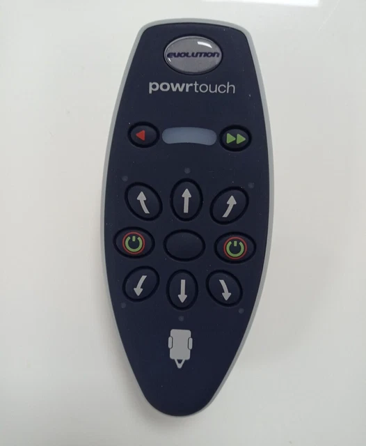 POWRTOUCH EVOLUTION CARAVAN Twin Manual Motor Mover Remote Control ...