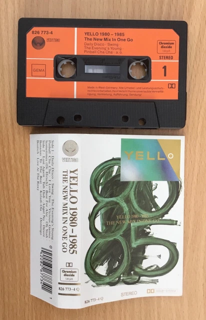 🌟YELLO🌟CASSETTE ALBUM🌟THE NEW Mix🌟1980’S🌟Uk🇬🇧Seller🌟Fast Postage🌟 £9.95 ...