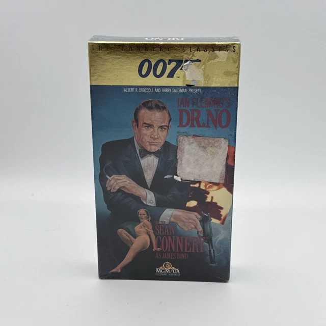 THE CONNERY CLASSICS-JAMES Bond 007 From Russia W/Love VHS 1988 Brand ...