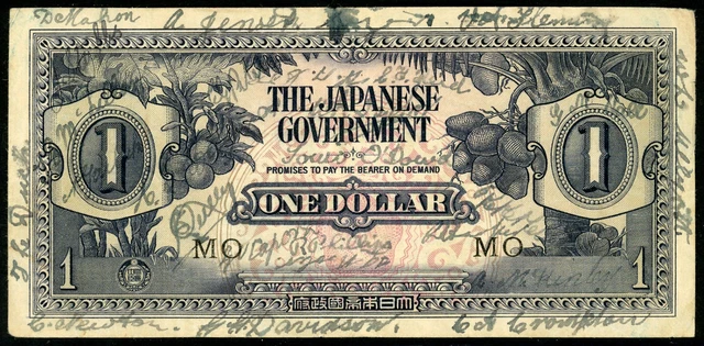 WORLD WAR 2 Short Snorter Hill 30 Possibly Borneo Japanese Invasion ...