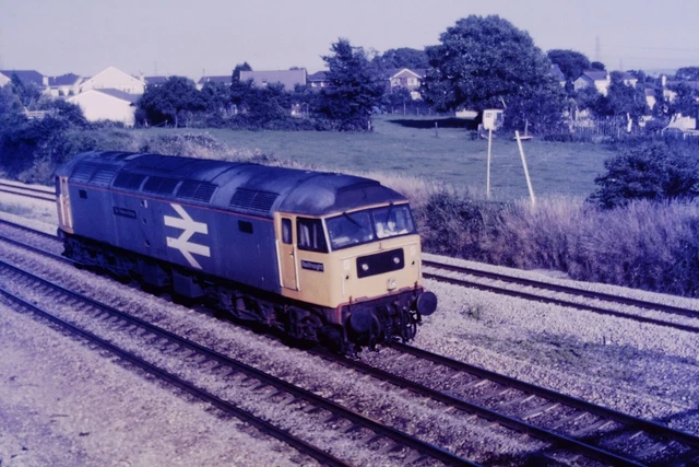1990 BRITISH RAIL BR Diesel Loco 47016 to Newport Railway Slide Ref ...