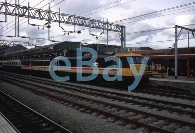 35MM RAILWAY SLIDE of Class 86 86238 @ Crewe Copyright to Buyer £4.99 ...