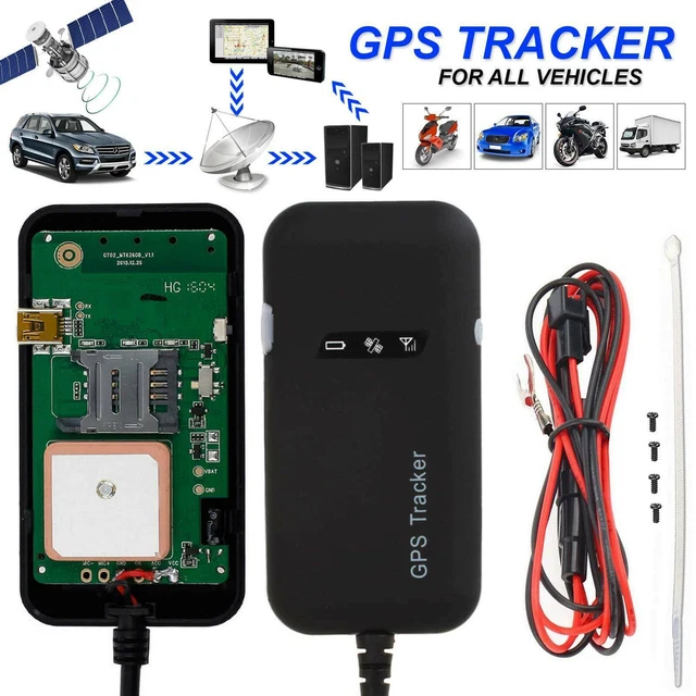 REAL-TIME GPS TRACKER Tracking Locator Device GPRS GSM Car/Motorcycle ...