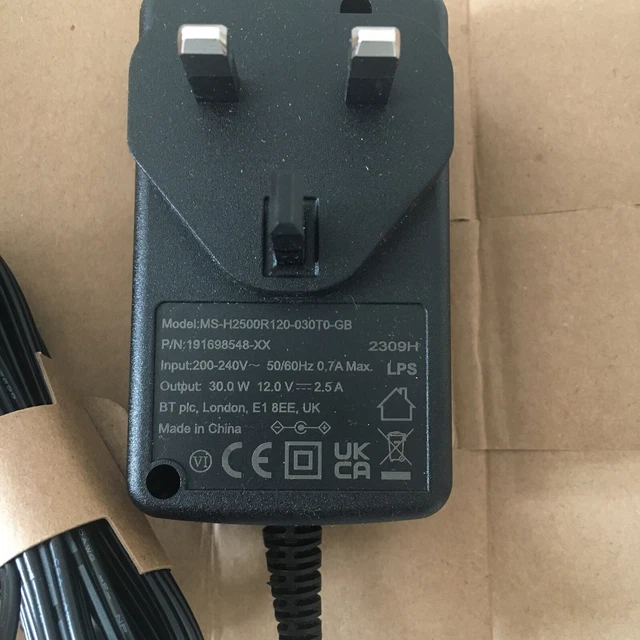 OFFICIAL EE SMART Hub Plus Power Supply - SH31B - 12v 2.5A 30W £11.07 ...