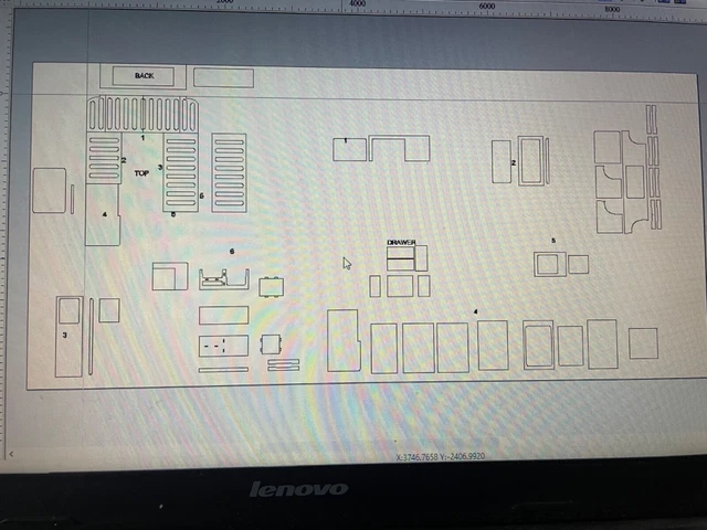 VW T5 T6 Camper van kitchen CAD files for CNC CUTTING! DXF DWG £250.00 ...