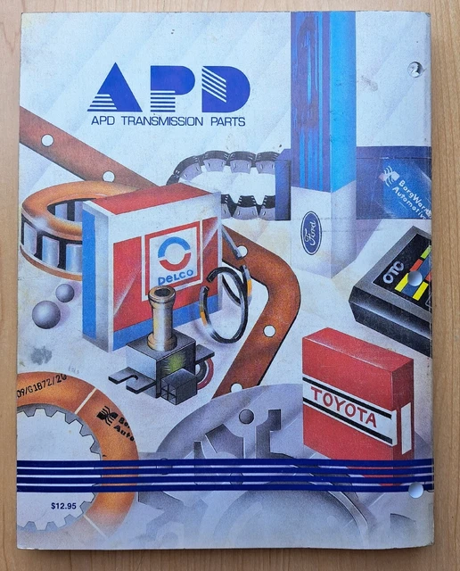 1992 ADP TRANSMISSION Parts Catalog W/ Exploded Diagrams Identify ...