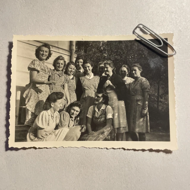 BDM BUND DEUTSCHER Mädel Frau Dame Maid Blitzmädel 9x6 Original Foto 2 ...