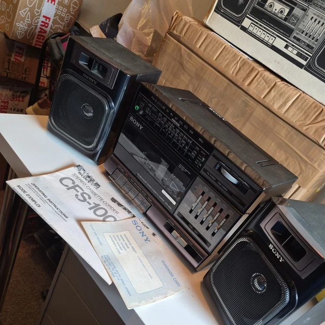SONY CFS-1000L FM SW MW LW Radio Cassette Recorder £52.65 - PicClick UK