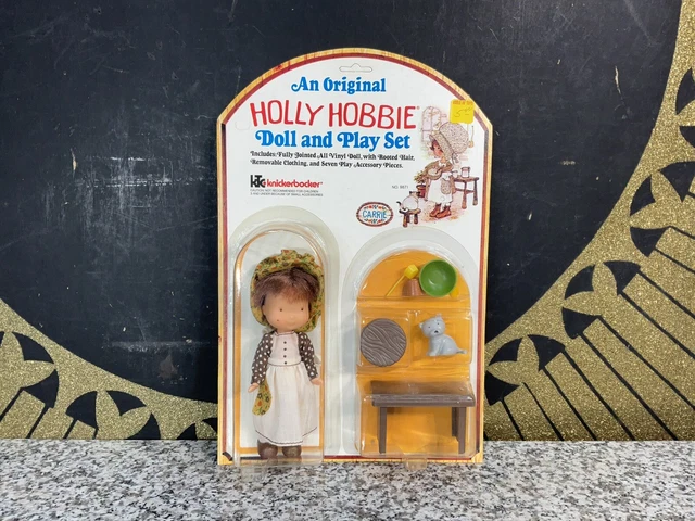 VINTAGE HOLLY HOBBIE Original Doll & Play Set Carrie MOC Unopened NOS ...