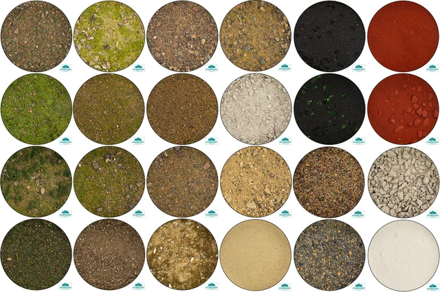 GEEK GAMING BASE Ready Mixtures | Wargaming & Hobby Basing Materials £8 ...