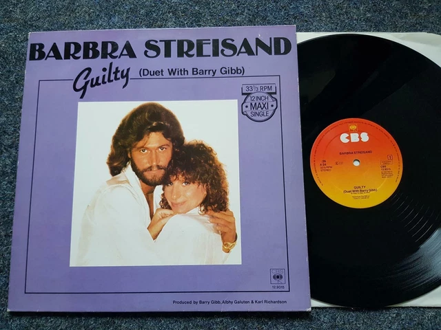 BARBRA STREISAND & Barry Gibb - Guilty 12'' Disco Vinyl Holland EUR 86 ...