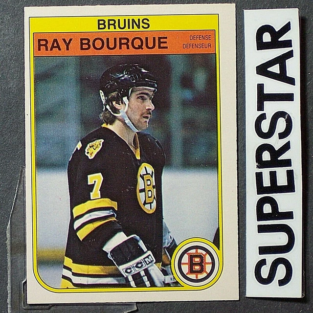 RAY BOURQUE 1982-83 O-Pee-Chee #7 HOF Boston Bruins (a EUR 10,11 ...