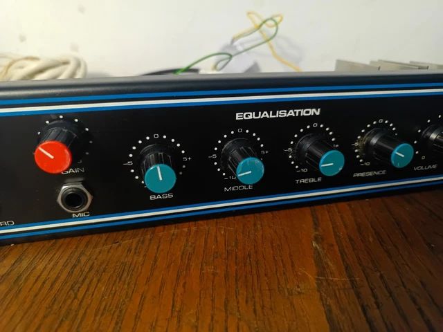 VINTAGE REALISTIC X-50 Keyboard/Bass/Acoustic Amp Amplifier HEAD UNIT ...