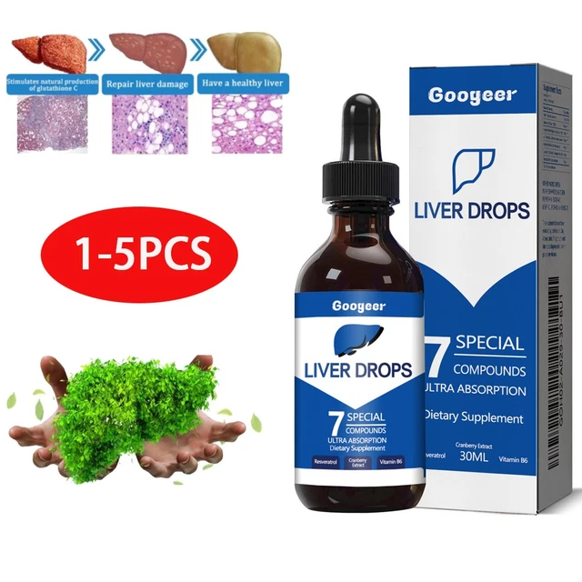 1-5X 30ML KIDNEY Restore Support Detox Cleanse Drops Liver Cleanse ...