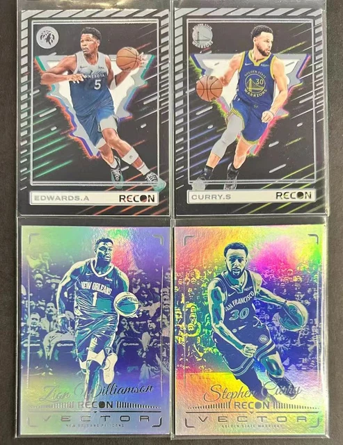 LOT 4 STEPHEN Curry Anthony Edwards Zion Williamson 2023-24 Recon ...