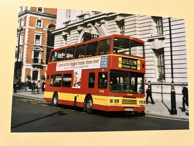 CLASSIC BUS COACH photo volvo olympian alexander first capital P223 MOU ...