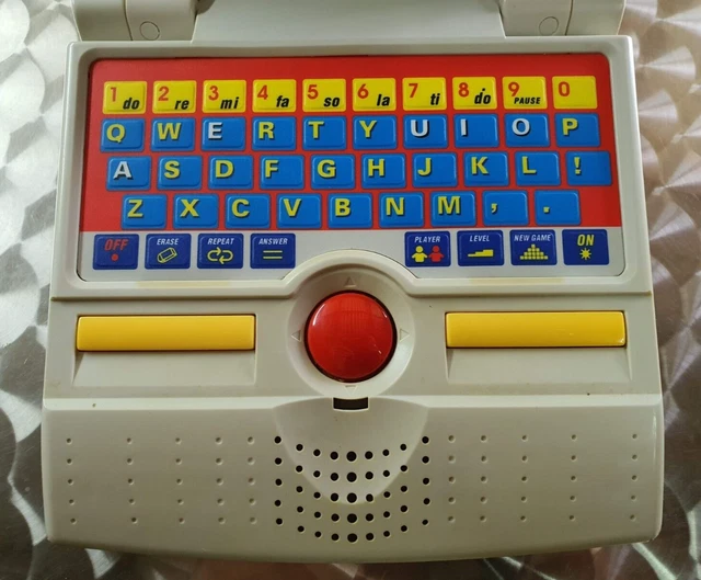 VINTAGE STEP ONE Computer - Kids Learning Toy Laptop - Team Concepts ...