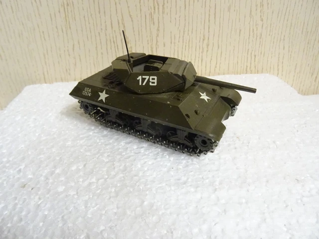 SOLIDO ANCIEN VEHICULE Tank Militaire Destroyer M10 Us Kaki Fonce Tbe S ...