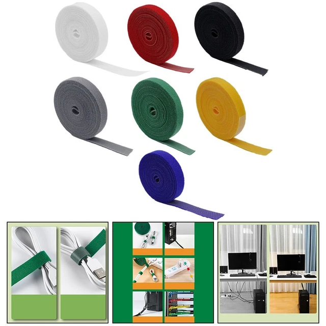 CLEAN AND TIDY Appearance 12mm Wide Nylon Cable Ties for Various Cables ...