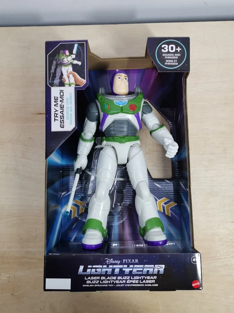 DISNEY PIXAR LIGHTYEAR Talking Buzz Lightyear 12 Inch Action Figure ...