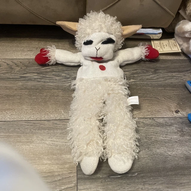 TALKING LAMB CHOP Plush Hand Puppet Shari Lewis Aurora Soft Toy £12.00 ...