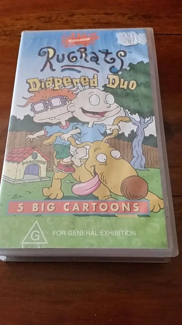 RUGRATS DIAPERED DUO - 5 Big Cartoons - Vhs Video £8.99 - PicClick UK