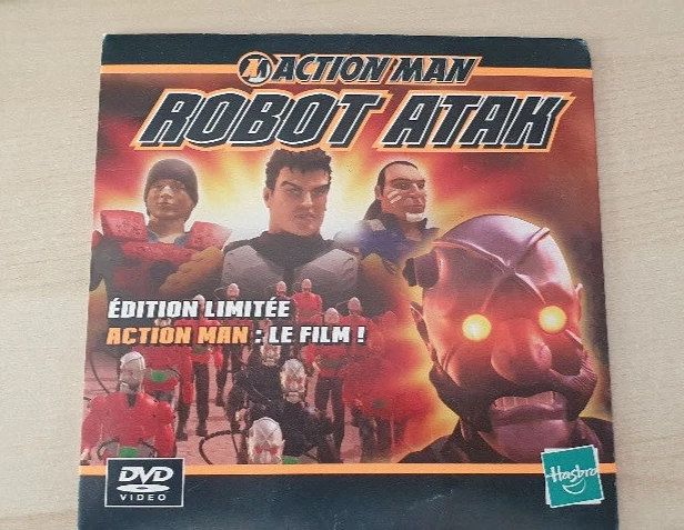 ACTION MAN ROBOT ATAK DVD Hasbro edition limitée 2004 contre Docteur X EUR 4,00 - PicClick FR