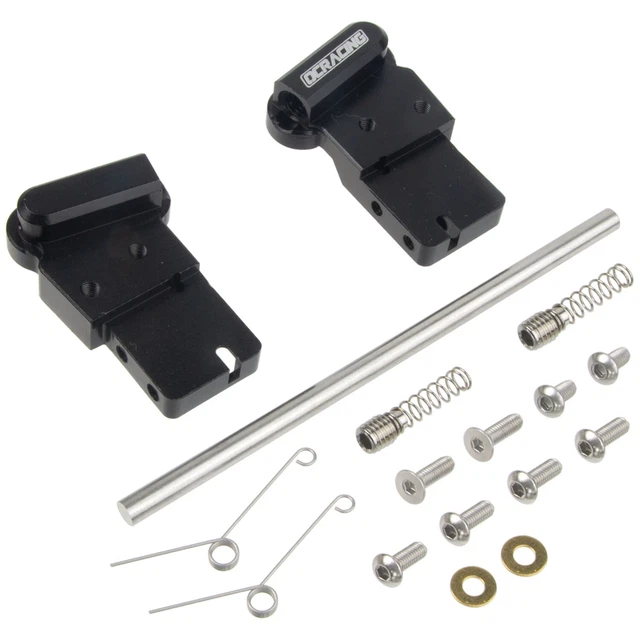 ALUMINUM REAR AXLE Holder Set For Tamiya Hornet Grasshopper RC Upgrade ...
