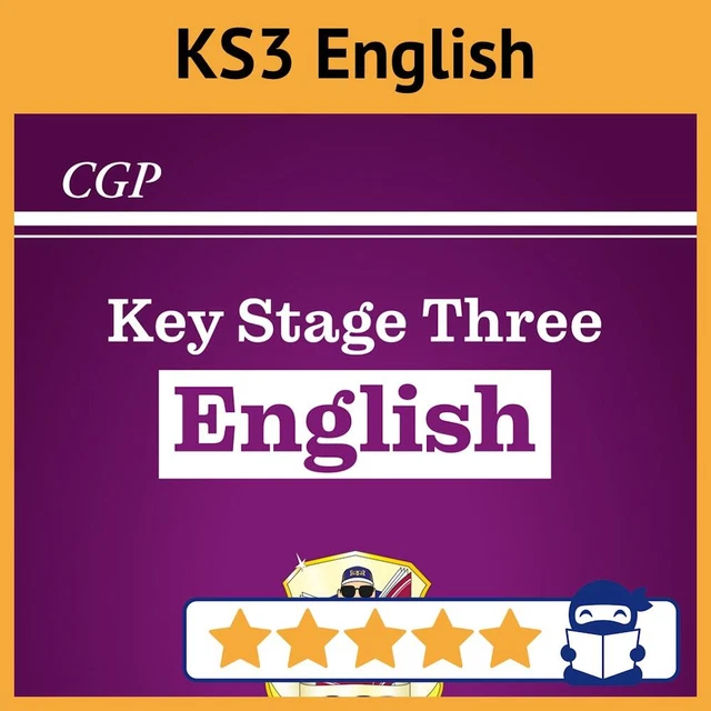 KS3 ENGLISH STUDY Book - CGP Ages 11-14 - Master Key Stage 3 with ...