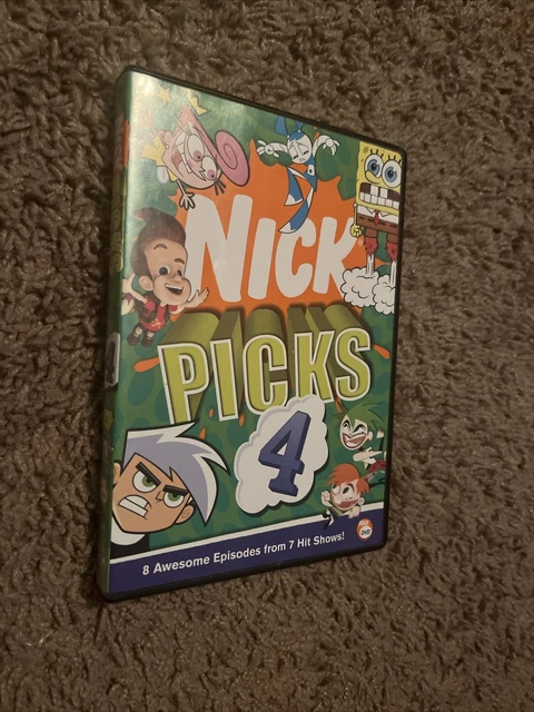 NICK PICKS VOL. 4 DVD Nickelodeon Bob l'éponge Jimmy neutron Oddparents ...