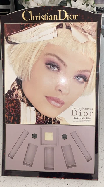 CHRISTIAN DIOR DISPLAY ADVERTISING Stand Litteralement 2000 Make Up ...