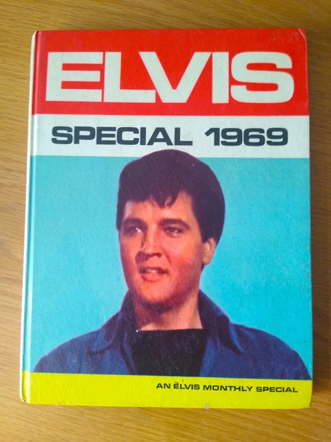 ELVIS MONTHLY SPECIAL 1969 Annual - Elvis Presley book - rare fan ...