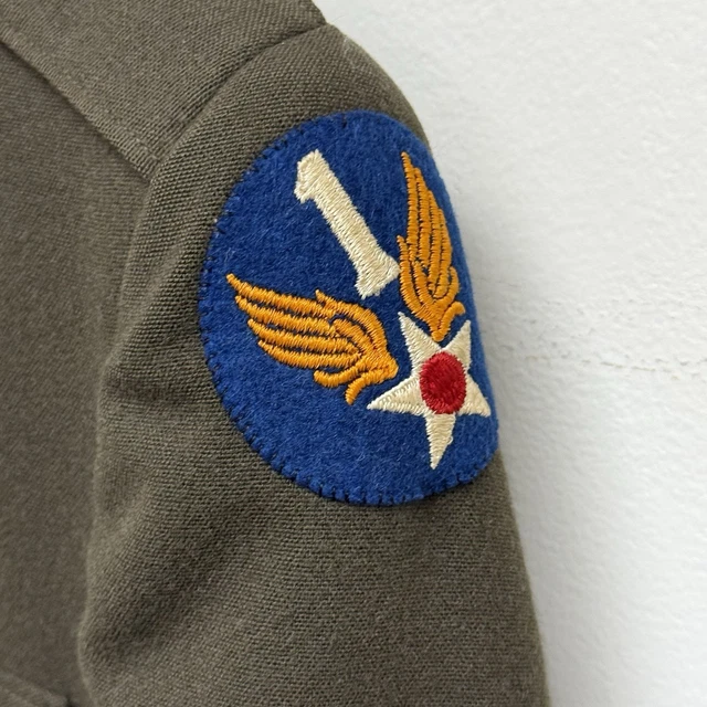 ORIGINAL WWII US Army Air Corps WAC Uniform Patched 1st AAC Dated 1943 ...