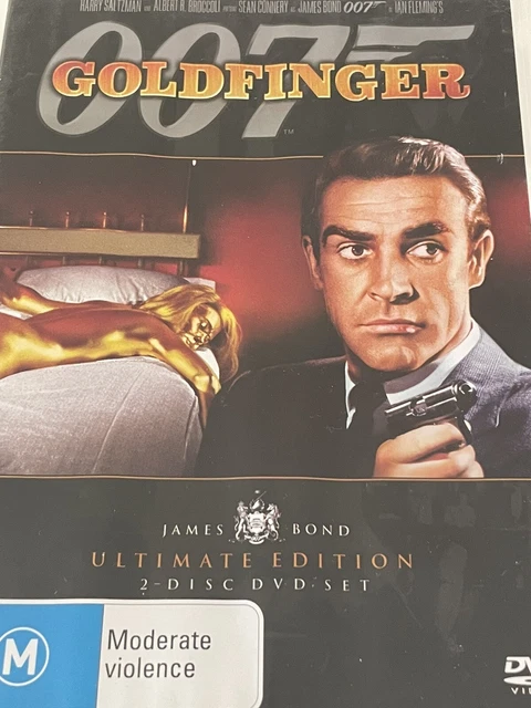 GOLDFINGER JAMES BOND 007 Sean Connery DVD Like New $6.95 - PicClick AU