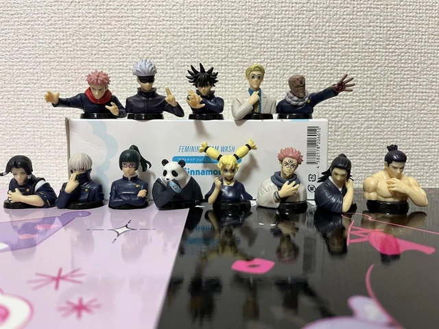 JUJUTSU KAISEN CHOCO Egg Figure Set Gojo Yuji Megumi Panda Sukuna ...