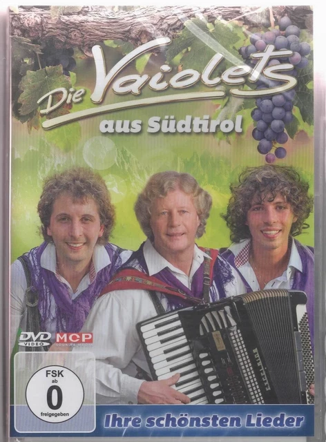 DIE VAIOLETS AUS Südtirol Ihre schönsten Lieder NEU DVD Das Herz der Dolomiten EUR 27,99 ...