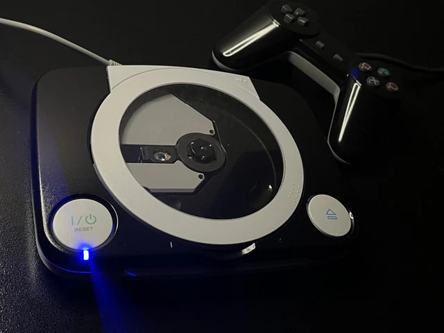 PS1 SONY PLAYSTATION 1 Custom Console Tested LED's Modified SCPH-101 ...