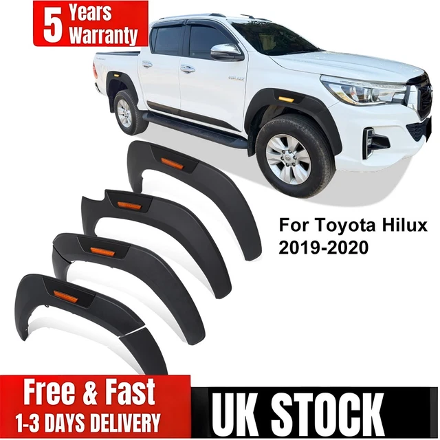 NEW UPGRADE WHEEL Arches Fender Flares Kit For Toyota Hilux 2015-2025 ...