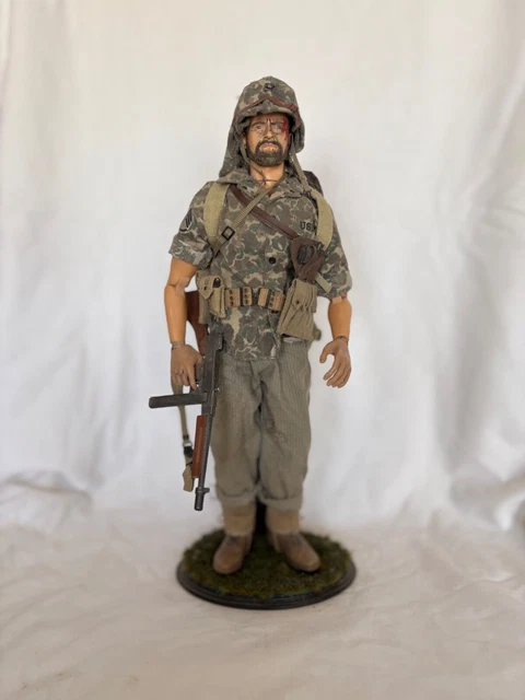 1/6 SCALE CUSTOM WW2 USMC US Marine Corps figure £49.99 - PicClick UK