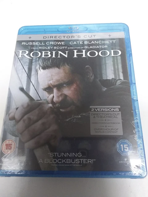 ROBIN HOOD - Extended Director's Cut [Blu-ray] [Region Free] - New Sealed £3.99 - PicClick UK
