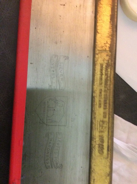 VINTAGE 12” W Tyzack Turner No 120 Brass Back Tenon Saw 14tpi ...